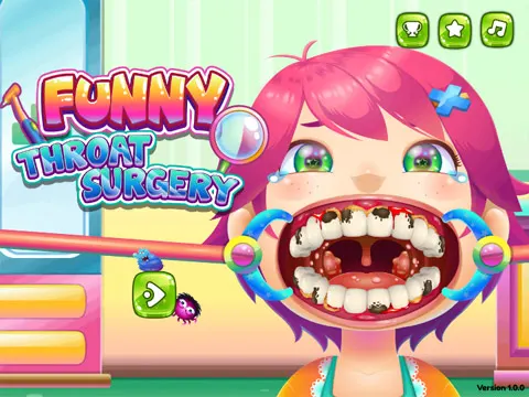 Play Funny Throat Surgery Game Online - Maher Games